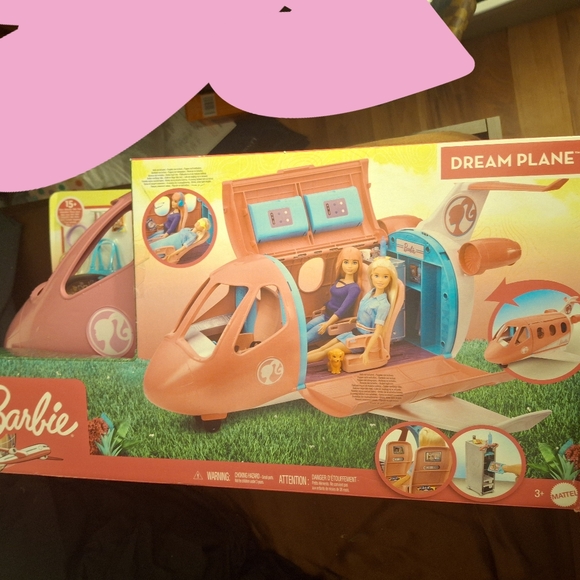 Toys | Mattel Barbie Pink Passport Glamour Vacation Jet Airplane Plane ...